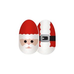 Color Street | Makeup | Color Street Secret Santa Claus Red White Black ...